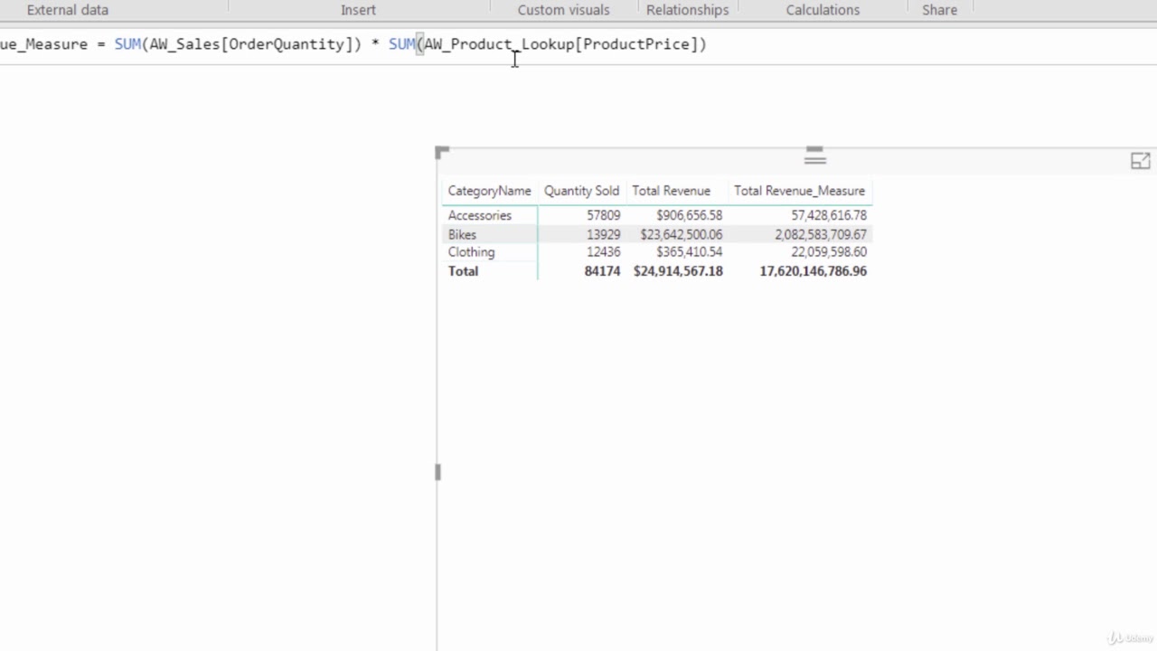 Iterator X Functions Power BI 21 - YouTube