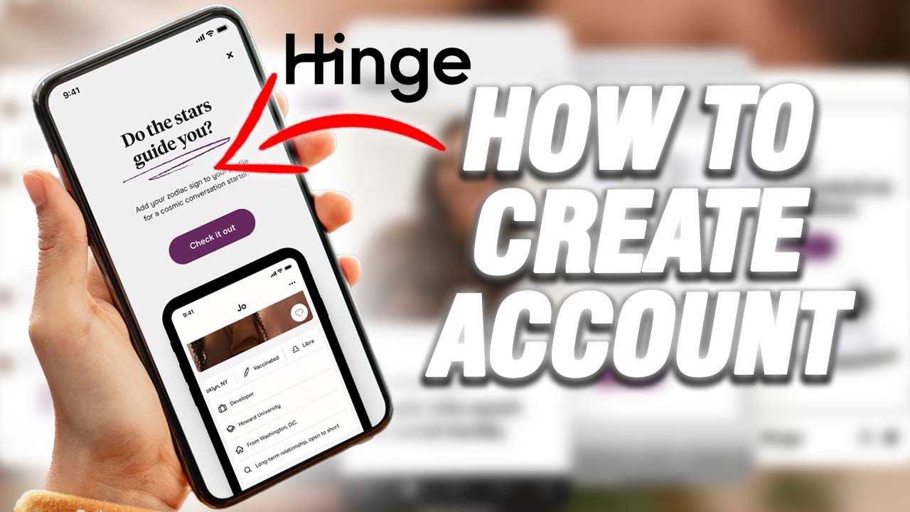 How To Create Account On Hinge Dating App 2024 - YouTube