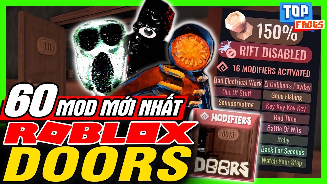 ROBLOX DOORS: Sự Thật Về 60 Mod Mới Nhất - Update Siêu Khó | meGAME ...