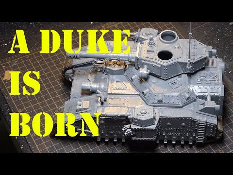 How to paint Warhammer 40 K Baneblade with a german WW II camo pattern ...