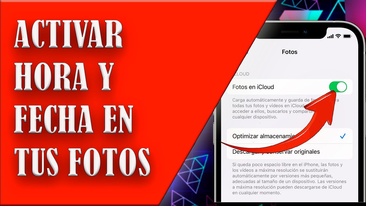 ACTIVAR HORA y FECHA en tus FOTOS | CÁMARA - YouTube