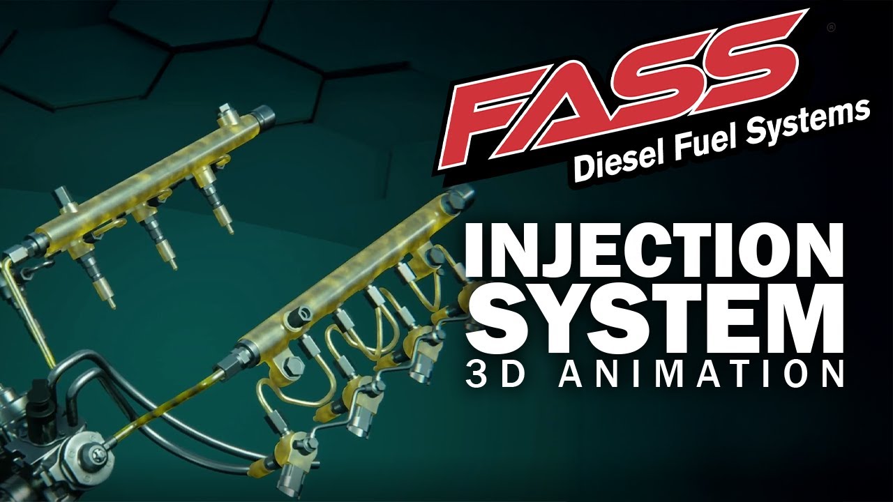 NEW: Diesel Injection System 3D Animation - YouTube