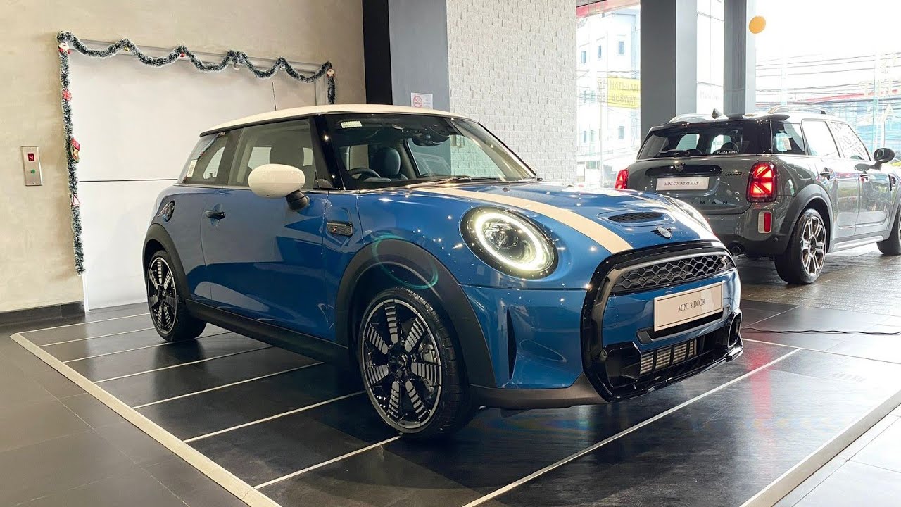 MINI 3 Door Cooper S 2024 Island Blue Quick Review Indonesia - YouTube