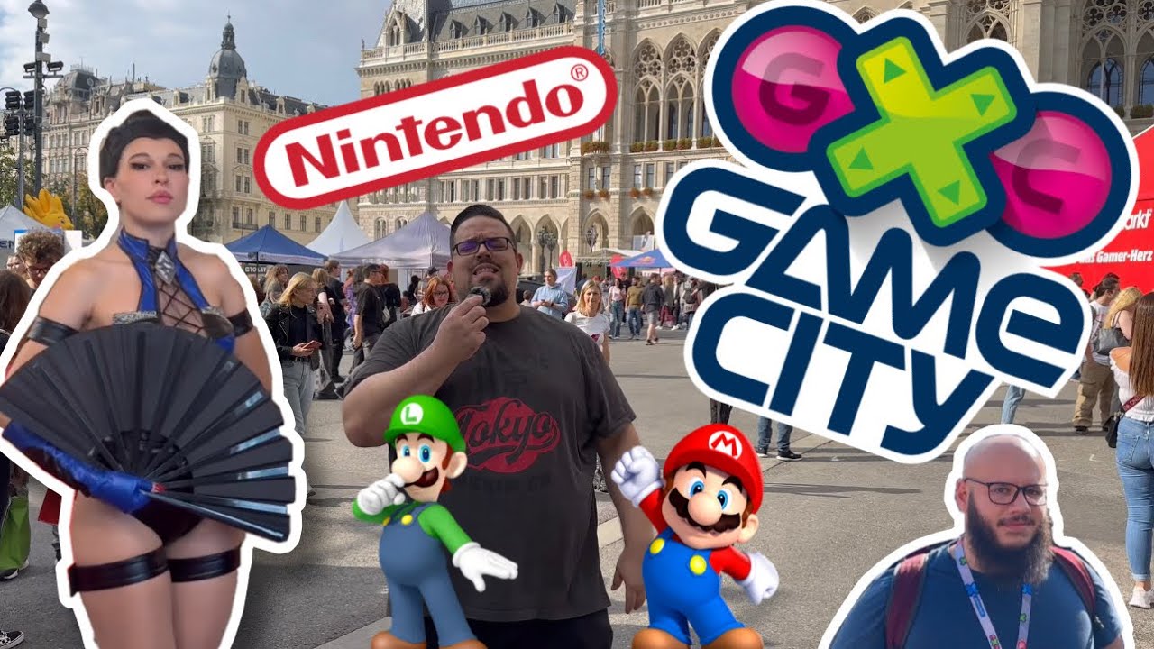 Gamecity Vienna 2023 Vlog - Umfragen, Games, Preise und mehr… - YouTube