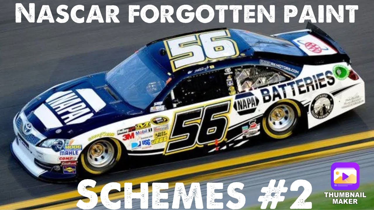 Nascar forgotten paint schemes 2 - YouTube
