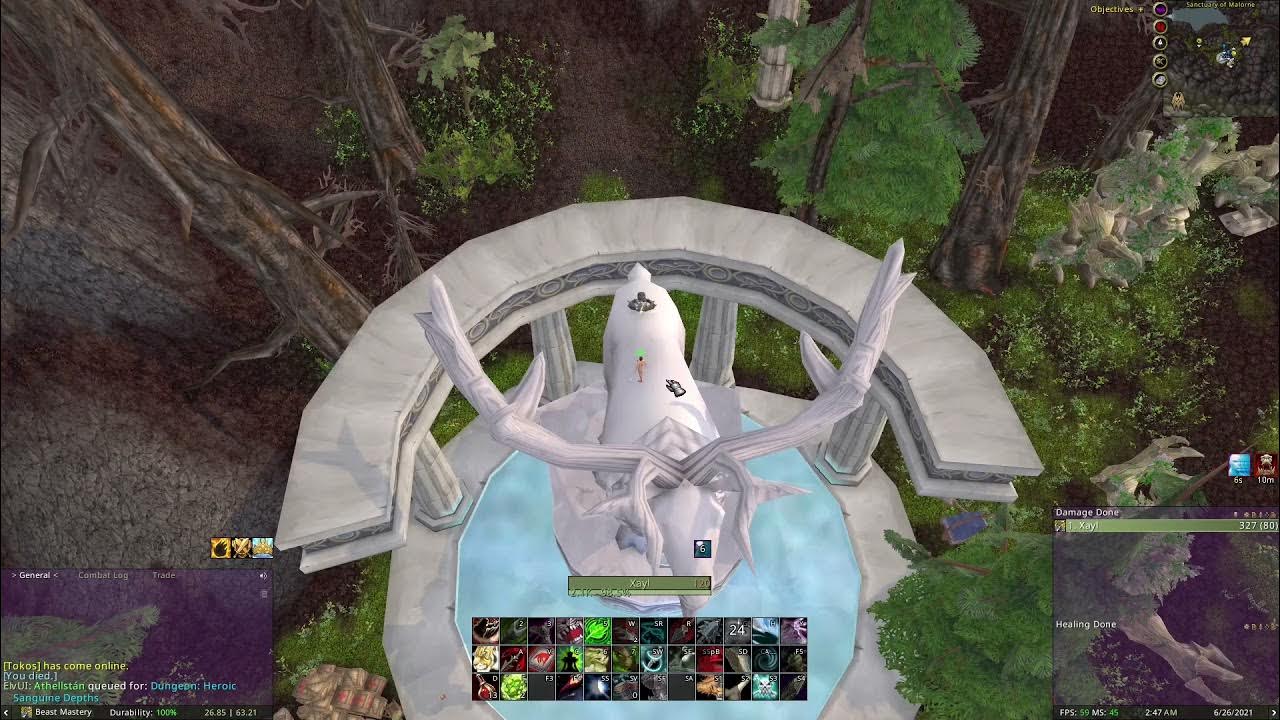 Tame Ban'thalos in Shadowlands patch 9.0.5 - YouTube