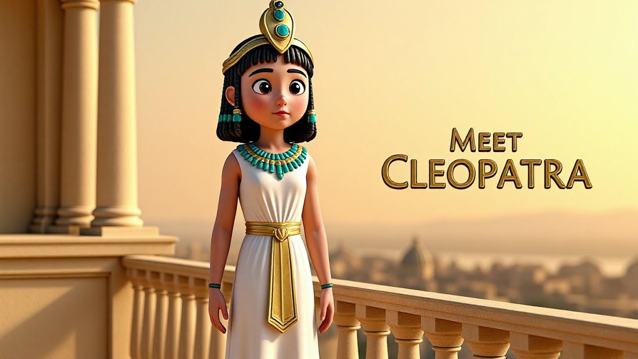 Cleopatra for Kids | Ancient Egypt History Explained | Little Time ...