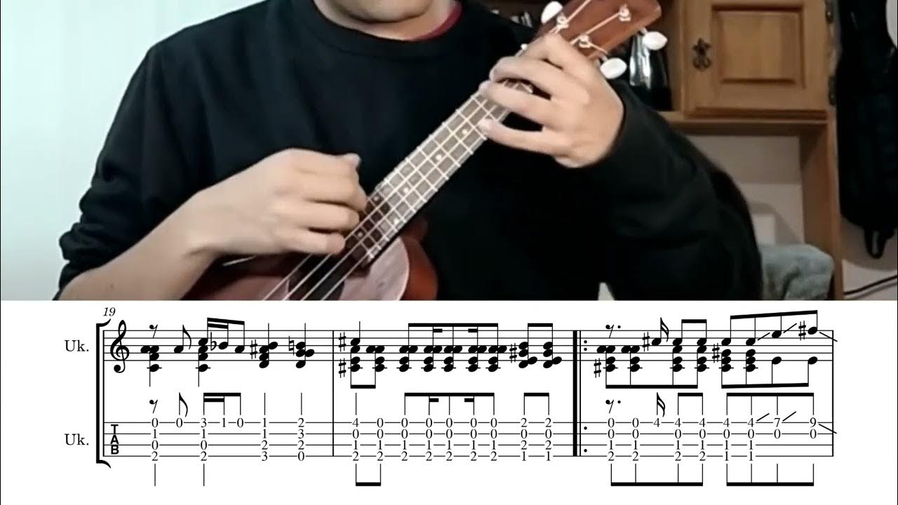 The Beatles - Something (Ukulele Fingerstyle TAB and sheet music) - YouTube