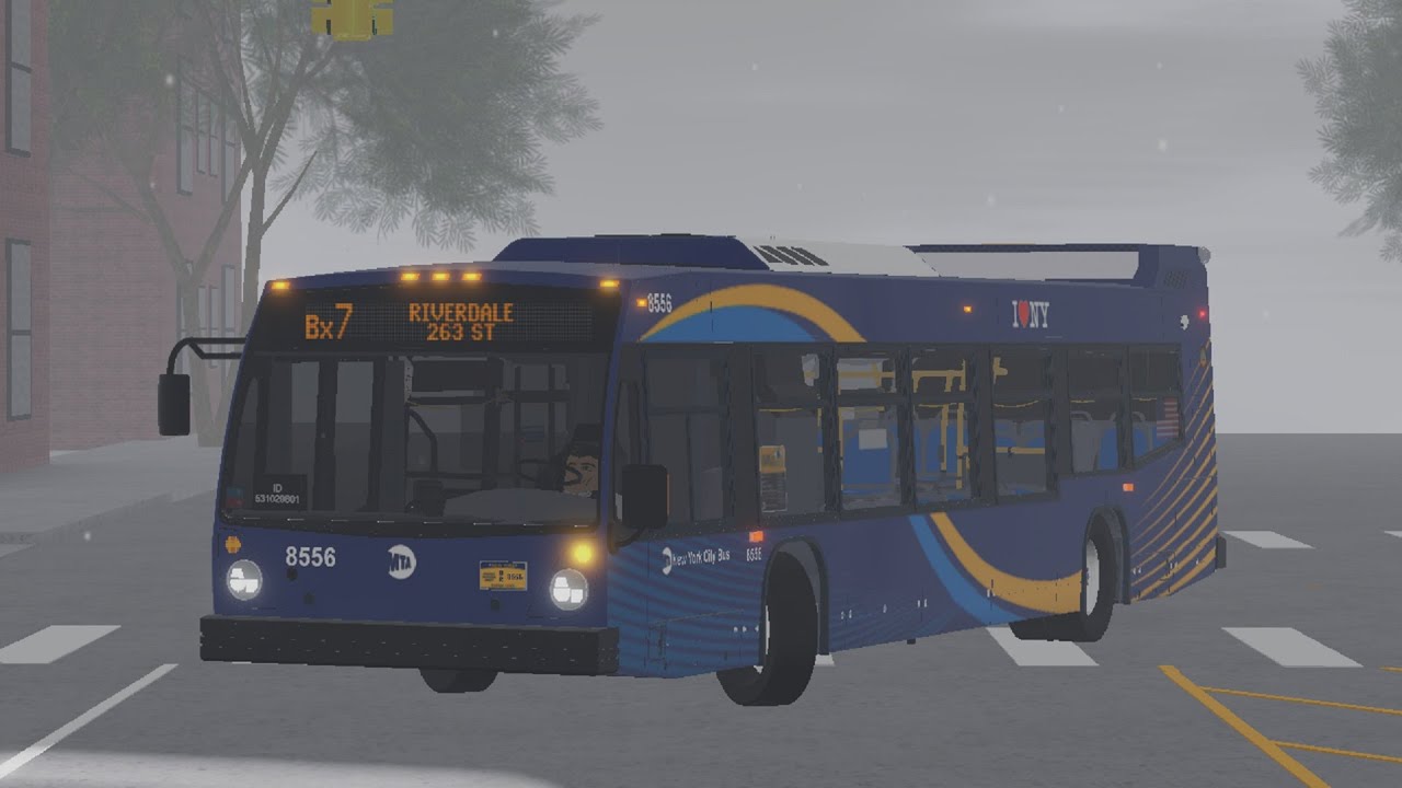 MTA: 2019 Novabus LFS 8556 on the Bx7 to Riverdale 263 Street (Roblox ...
