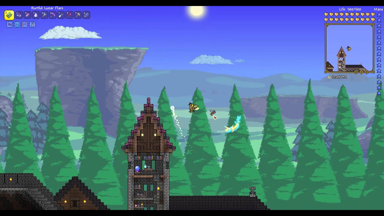 Terraria Roleplay ep:3 (I meet the Princess?) - YouTube