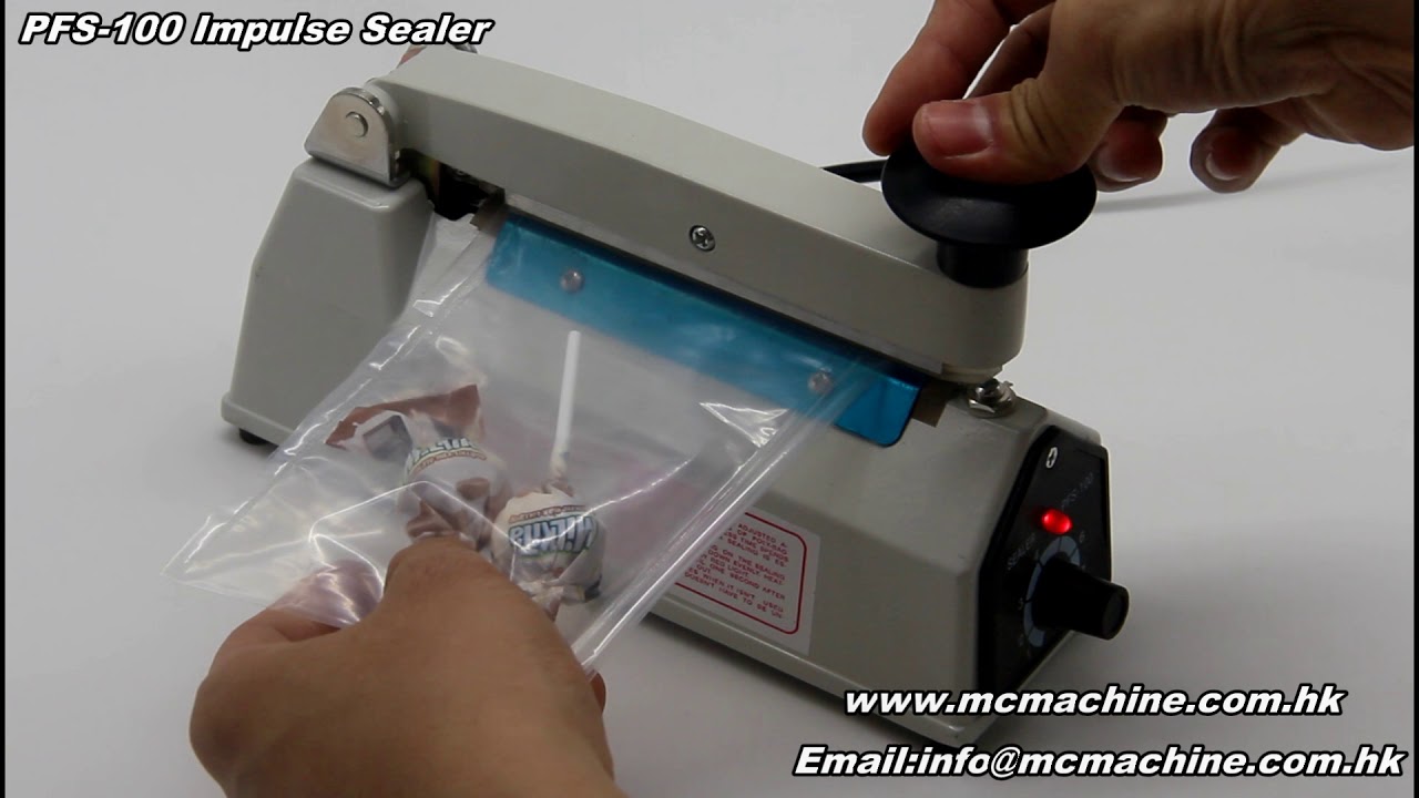 PFS 100 Impulse Sealer - YouTube