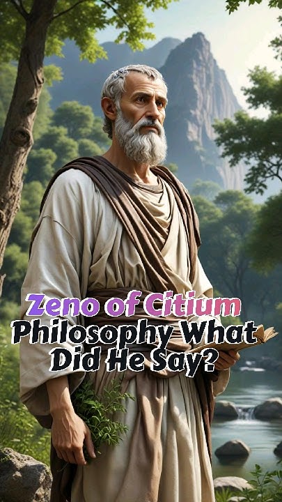 Zeno of Citium Philosophy What Did He Say? - YouTube