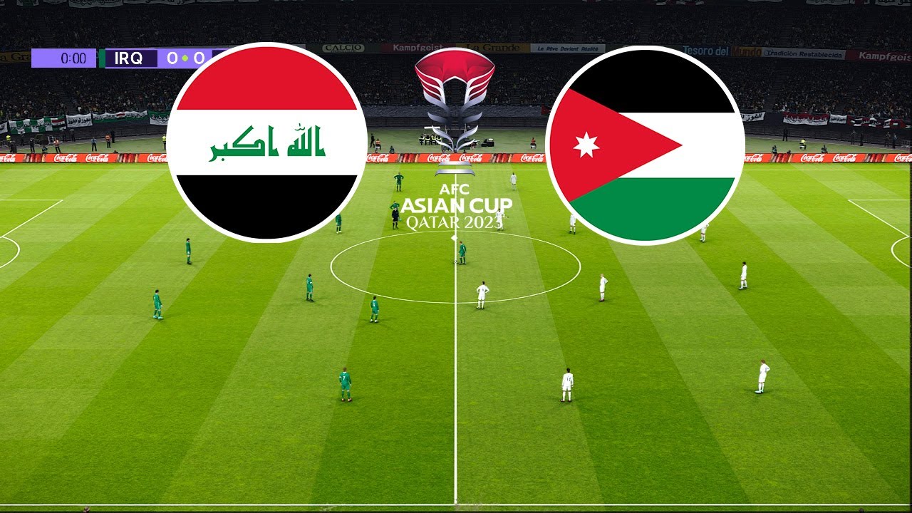IRAQ vs JORDAN - 1/8 FINAL | AFC Asian Cup 2023 Qatar | Full Match All ...