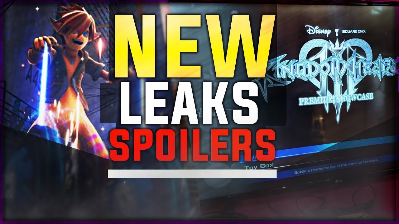 MASSIVE KH3 Leaks: Premium Showcase (SPOILERS) - YouTube