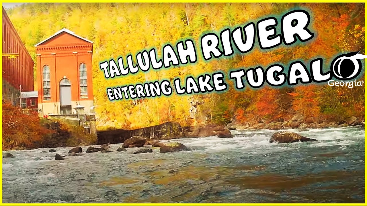 Floating Kayak CAM | Tallulah River | Lake Tugaloo | 500 CFS level ...