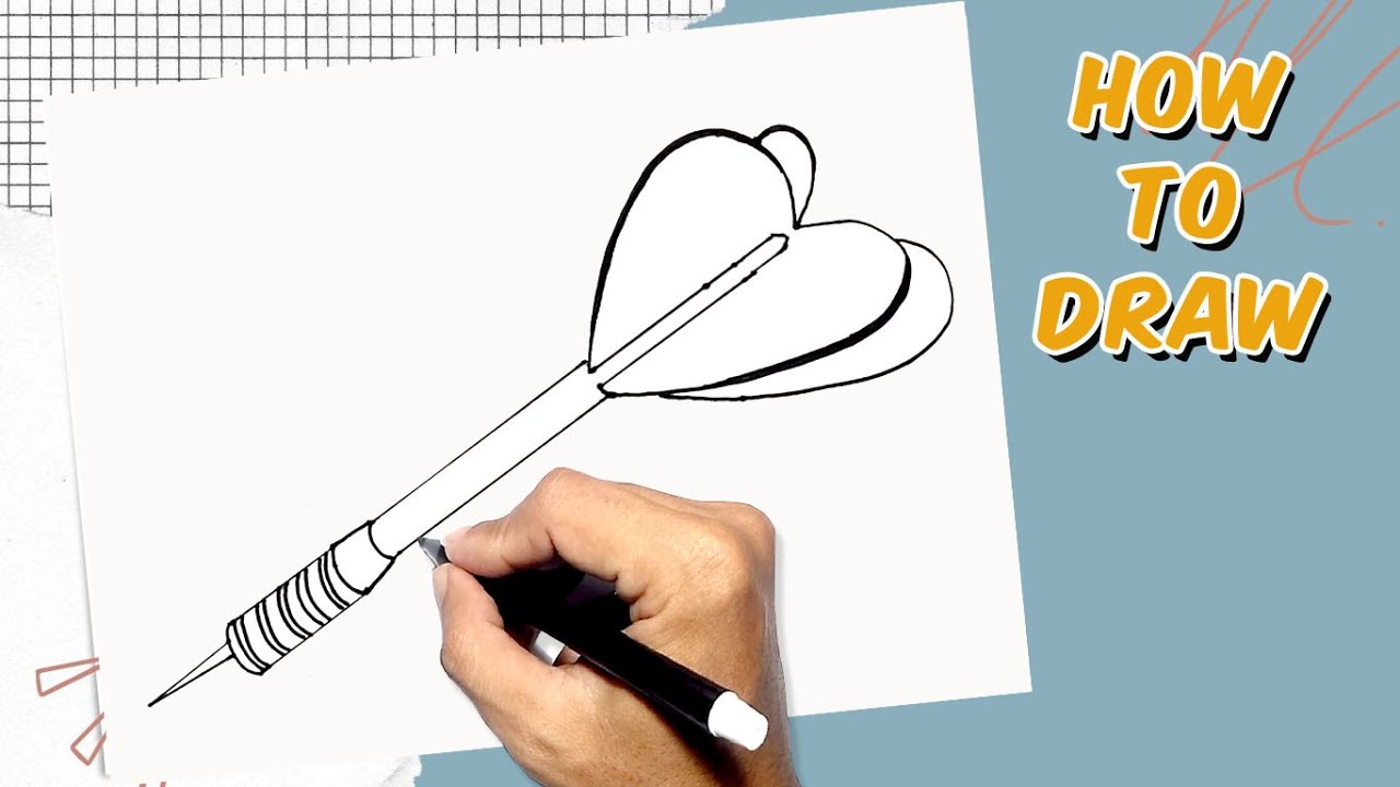 How to Draw Dart - YouTube