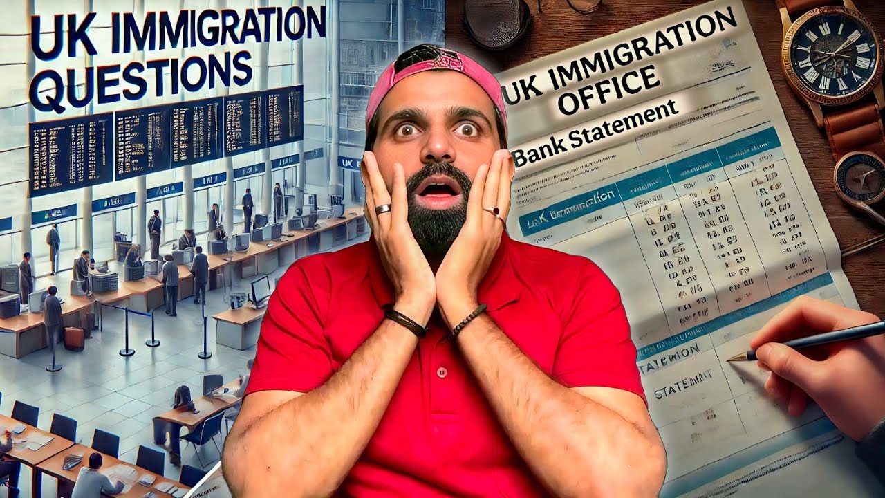 UK Immigration Questions🇬🇧 | Tips to clear UK Immigration | Half Gora ...