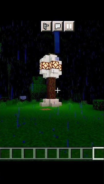 Minecraft: Street Light Design Ideas | Lamp Post Build Hacks - YouTube