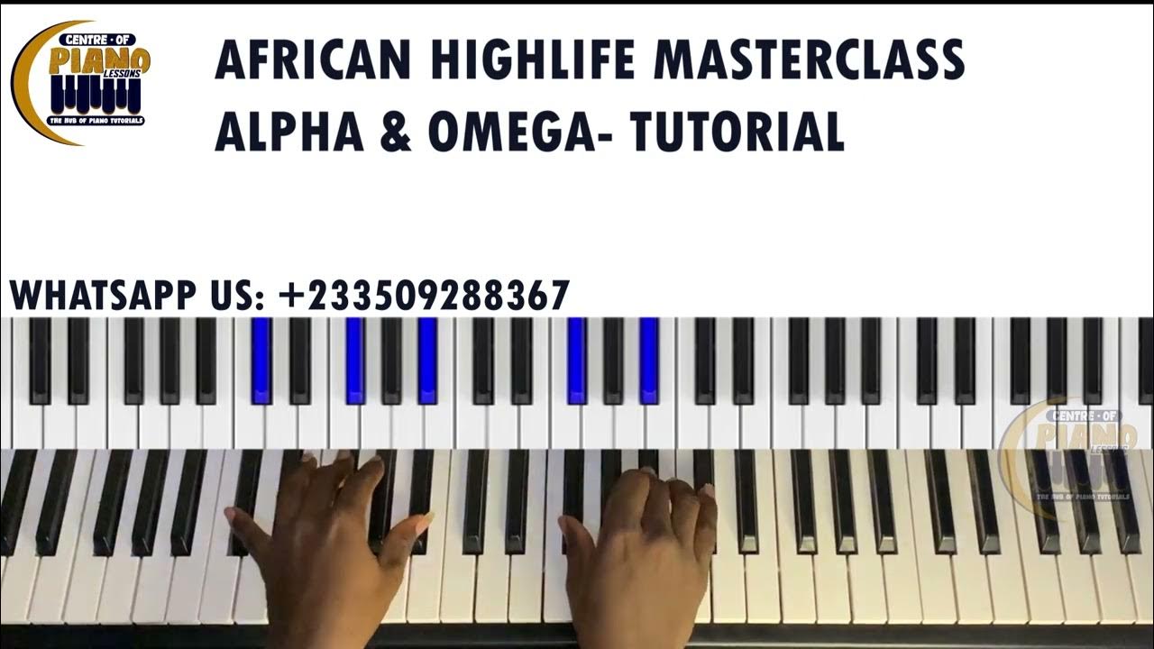 Tutorial: African Highlife Piano Masterclass 10mins - YouTube