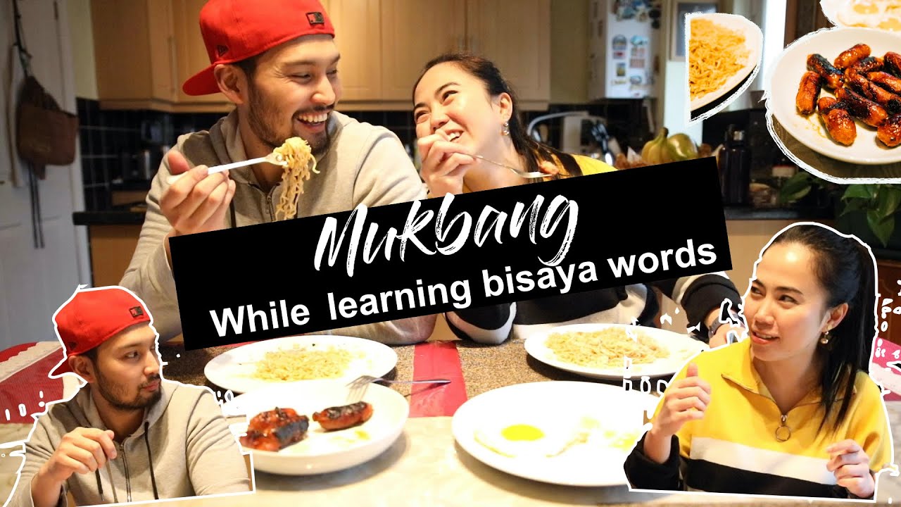 Mukbang + Learning Bisaya Words - YouTube