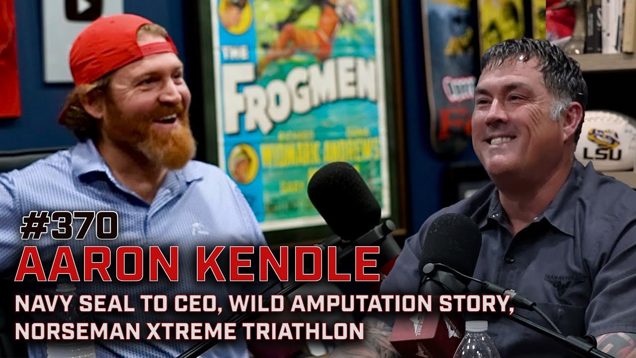 AARON KENDLE:Navy SEAL To CEO, Overcoming A Freak Accident Amputation ...
