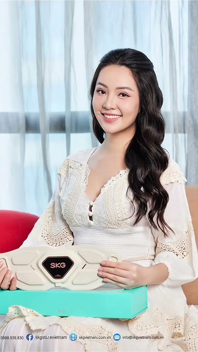 Mấy chị đẹp đã sử dụng đai massage lưng SKG W9 Pro chưa #skg #skgvietnam #skgchinhhang # ...