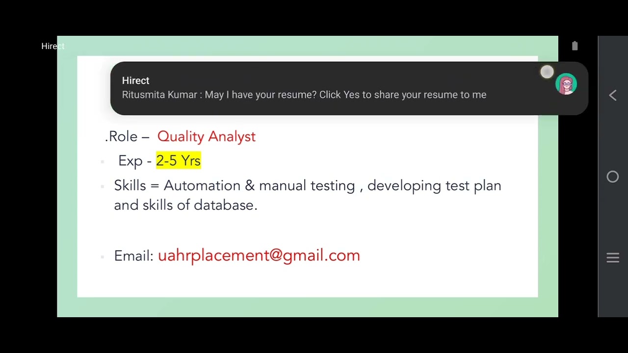 Software Testing Job Vacancy Qa Job Based Manual And Automation Testing Jobs Testing 7466