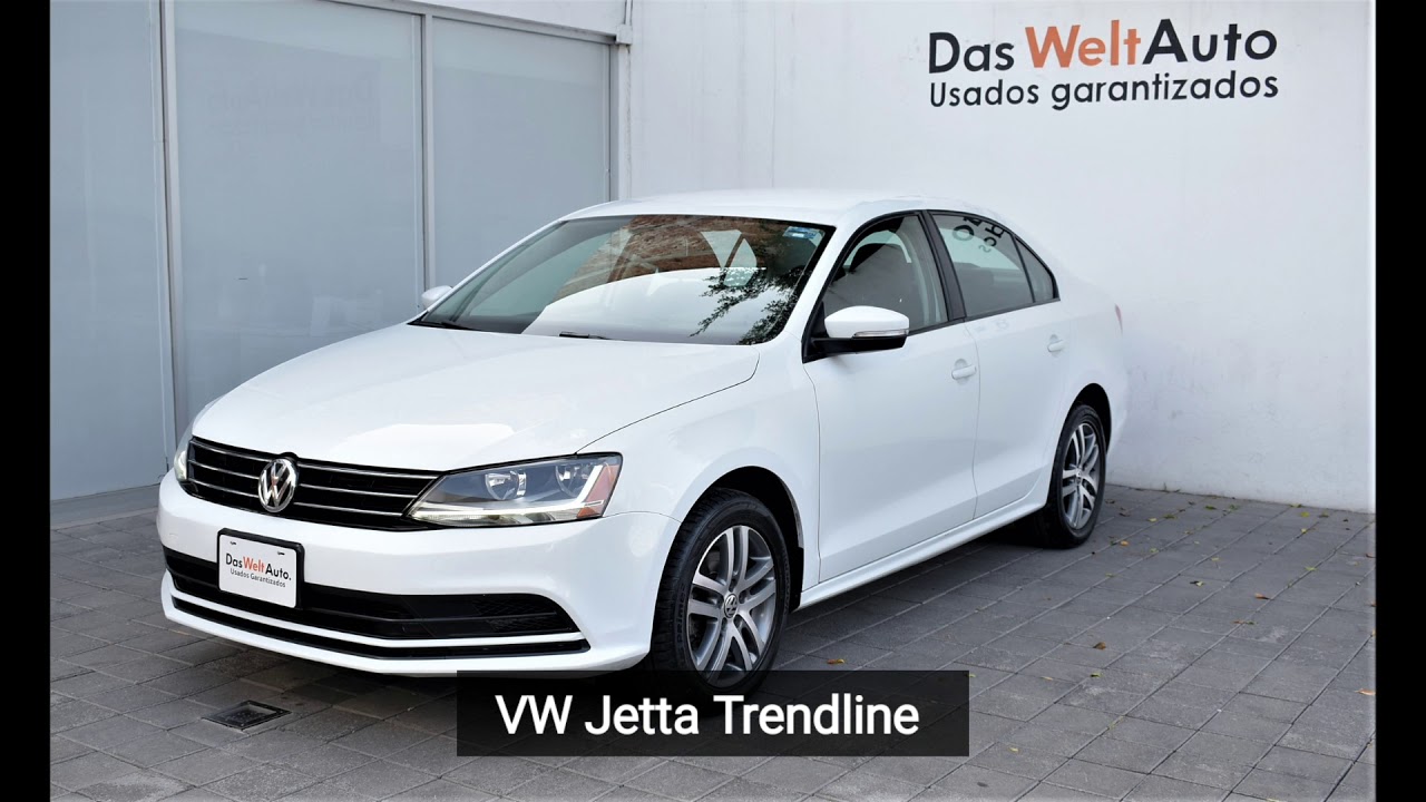 Jetta Trendline 2017 Color Blanco, motor de confianza 2.5 lts - YouTube