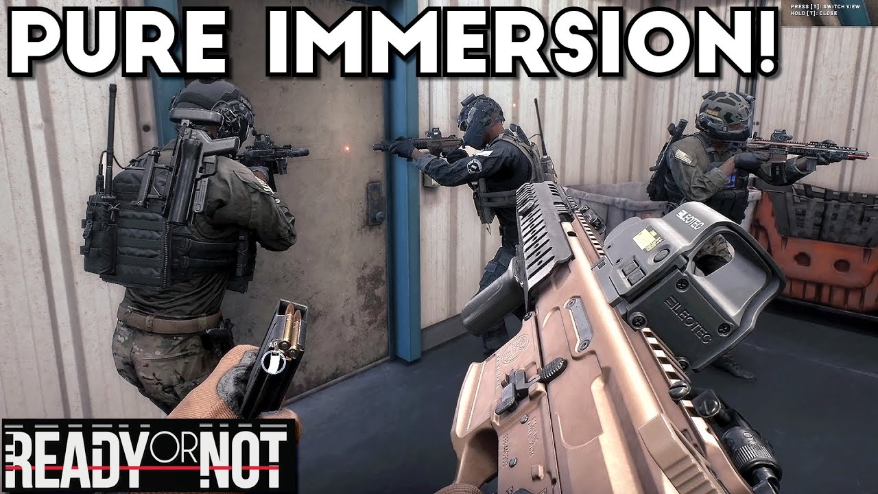 The Most Immersive Tactical FPS You Will Ever Play | Ready Or Not - YouTube