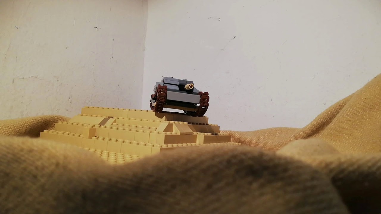 Lego ww2 italian tank test - YouTube