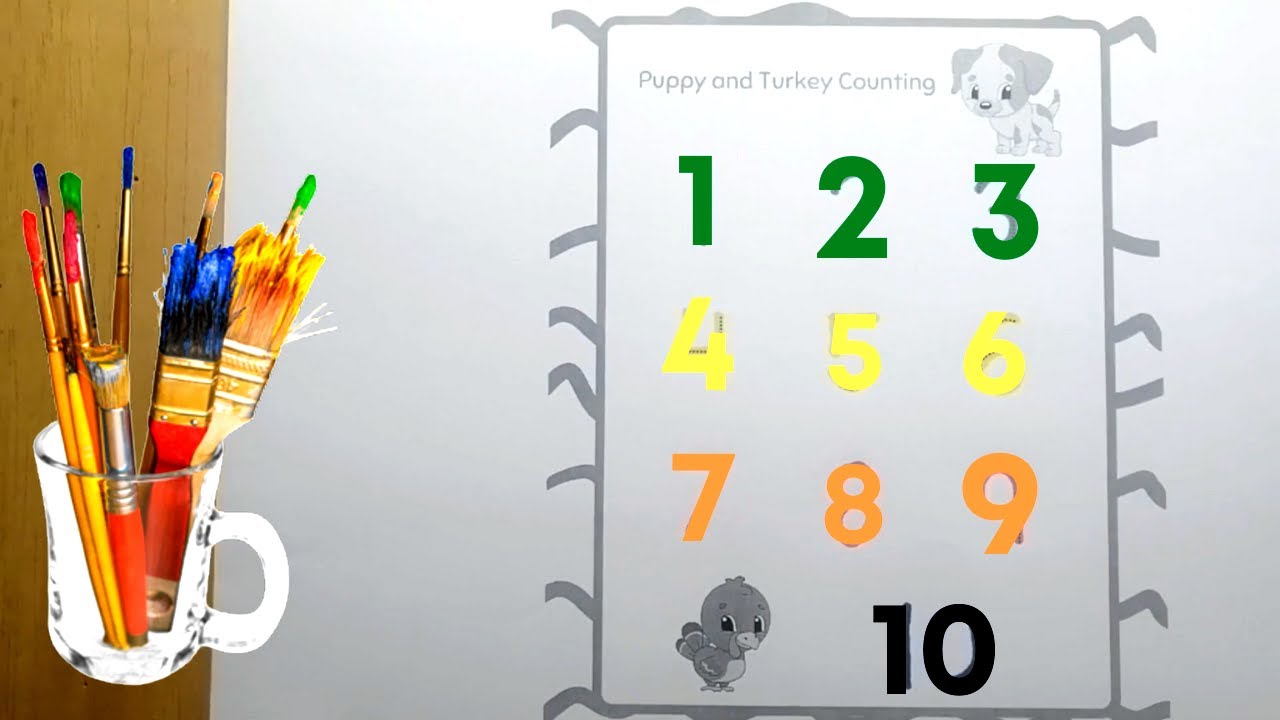 123 counting | kids learning | Numbers song | Numbering - YouTube