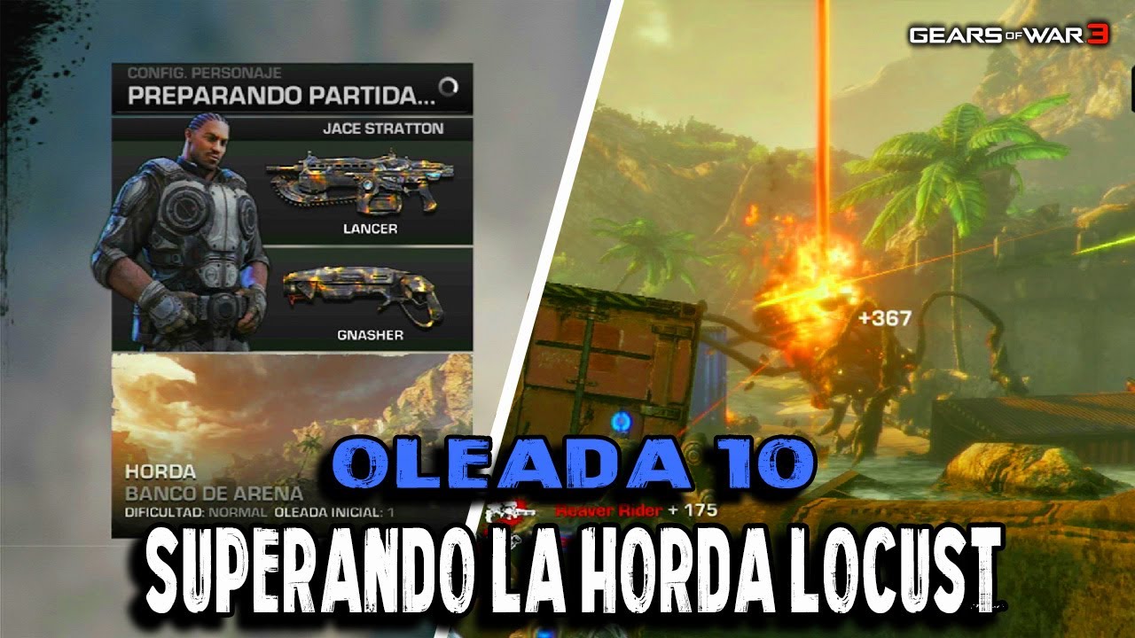 Gears of War 3 | Jace Stratton | Banco de Arena #1 - YouTube