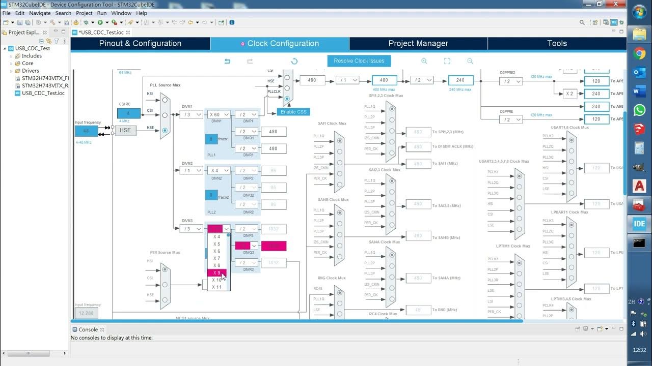 STM32 USB CDC Problem - YouTube