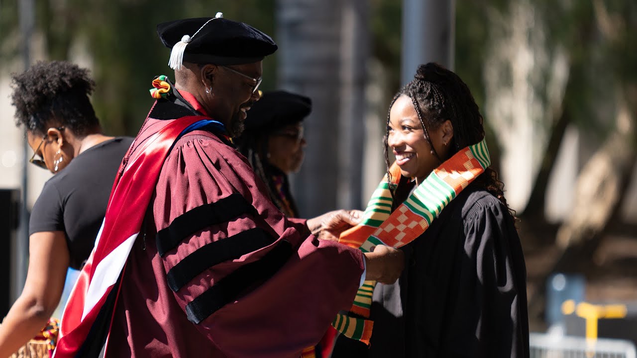 LMU Kente Graduation 2023 - YouTube