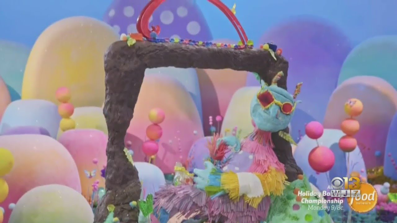Local Cake Decorator Competes On Food Network Show 'Candy Land' - YouTube