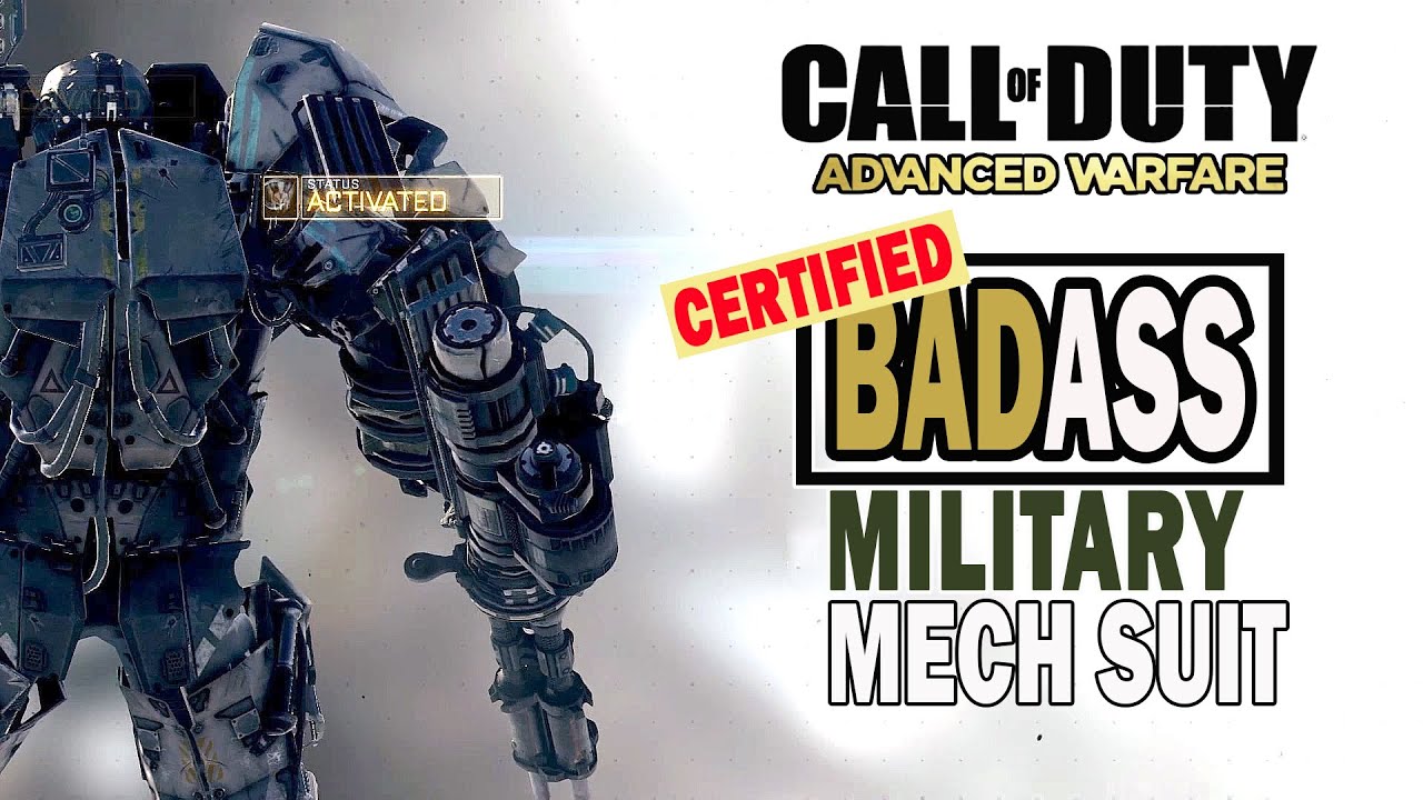CERTIFIED BAD ASS MILITARY ARMOR SUIT - CALL of DUTY Advance Warfare ...