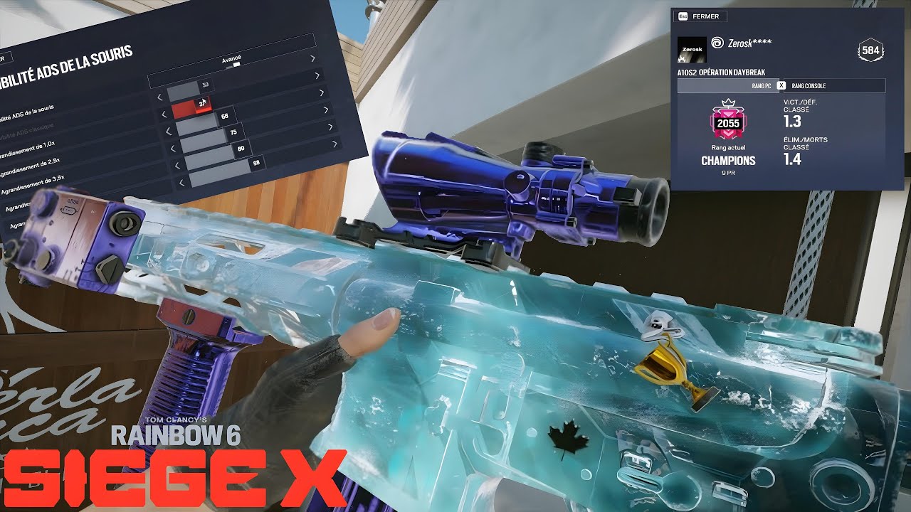 SPEEDRUNNING CHAMPION DANS L'OPERATION DAYBREAK + SETTINGS (Rainbow Six ...