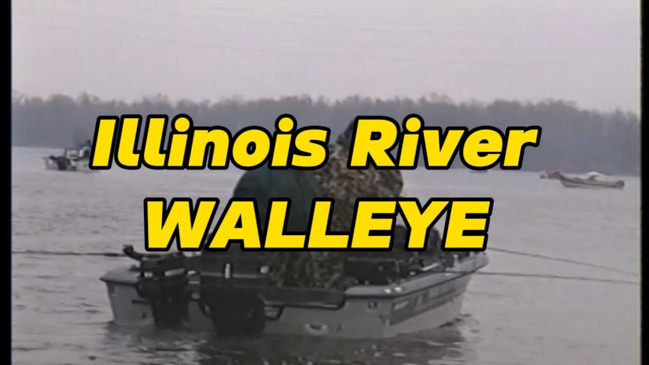 Illinois River Walleye Tips - YouTube