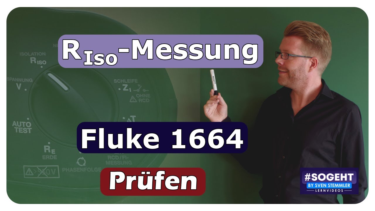 RIso-Messung mit Fluke | Isolationswiderstand der Anlage - einfach und ...