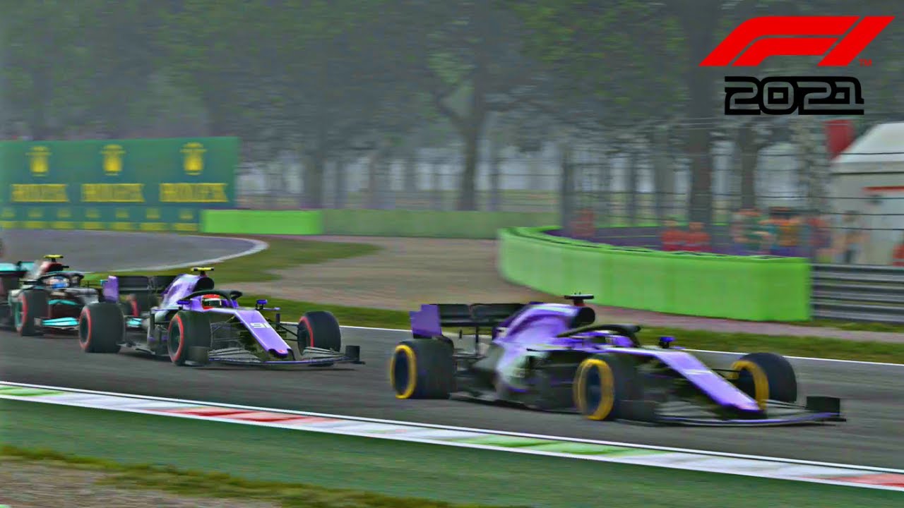 MY FIRST TIME USING WHEEL and PEDALS! | F1 2021 My Team Career Mode #51 ...