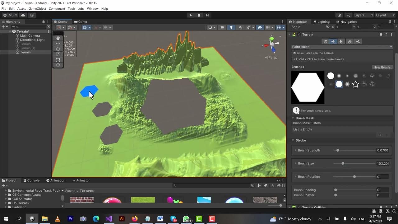Basics of Terrain in unity Hindi / Urdu - YouTube