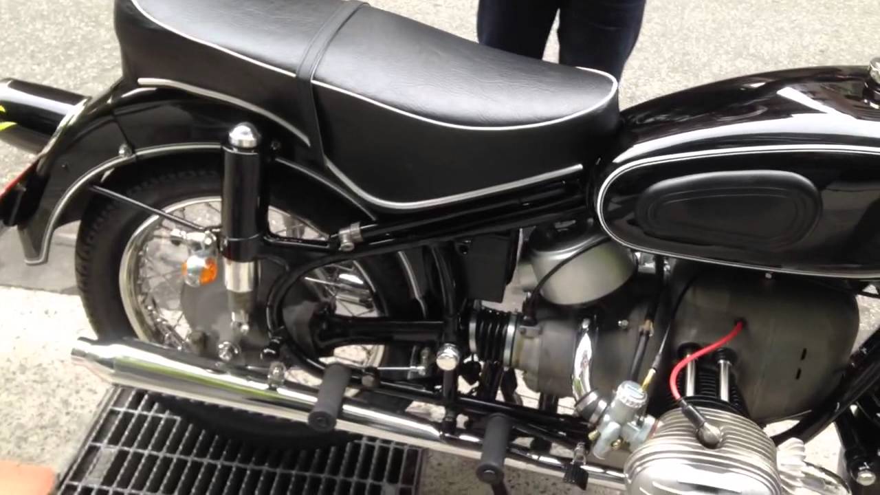 1960 BMW R60,R69s boxer family kick start / 始動 Now! Taiwan - YouTube