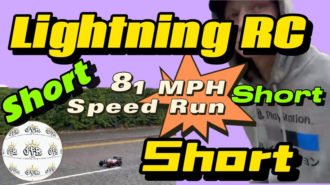Lightning RC Short Speed Run Arrma Typhon TLR Tuned 81 MPH #speedrun ...