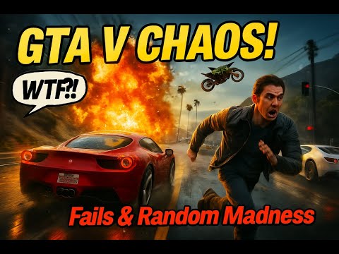 GTA V Chaos: Random Encounters, Epic Fails & Wild Online Adventures ...