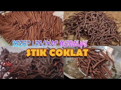 Resep Stik Coklat untuk jualan waktu lebaran - YouTube