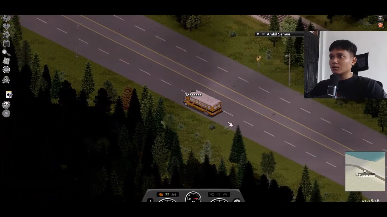 Hidup di bus tua - Live Project zomboid hari ke (35+) Open Host - YouTube