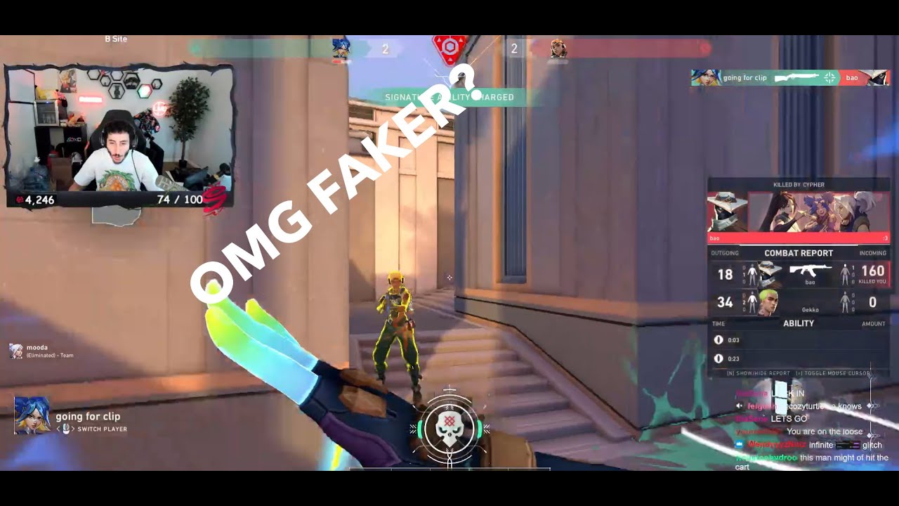 Faker of valorant? How to hit the fake shot. - YouTube