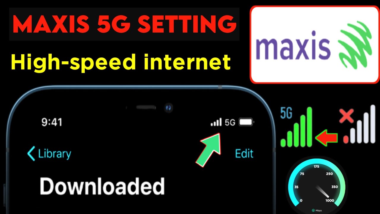 maxis apn fast internet 2022 | for all network 5g - YouTube