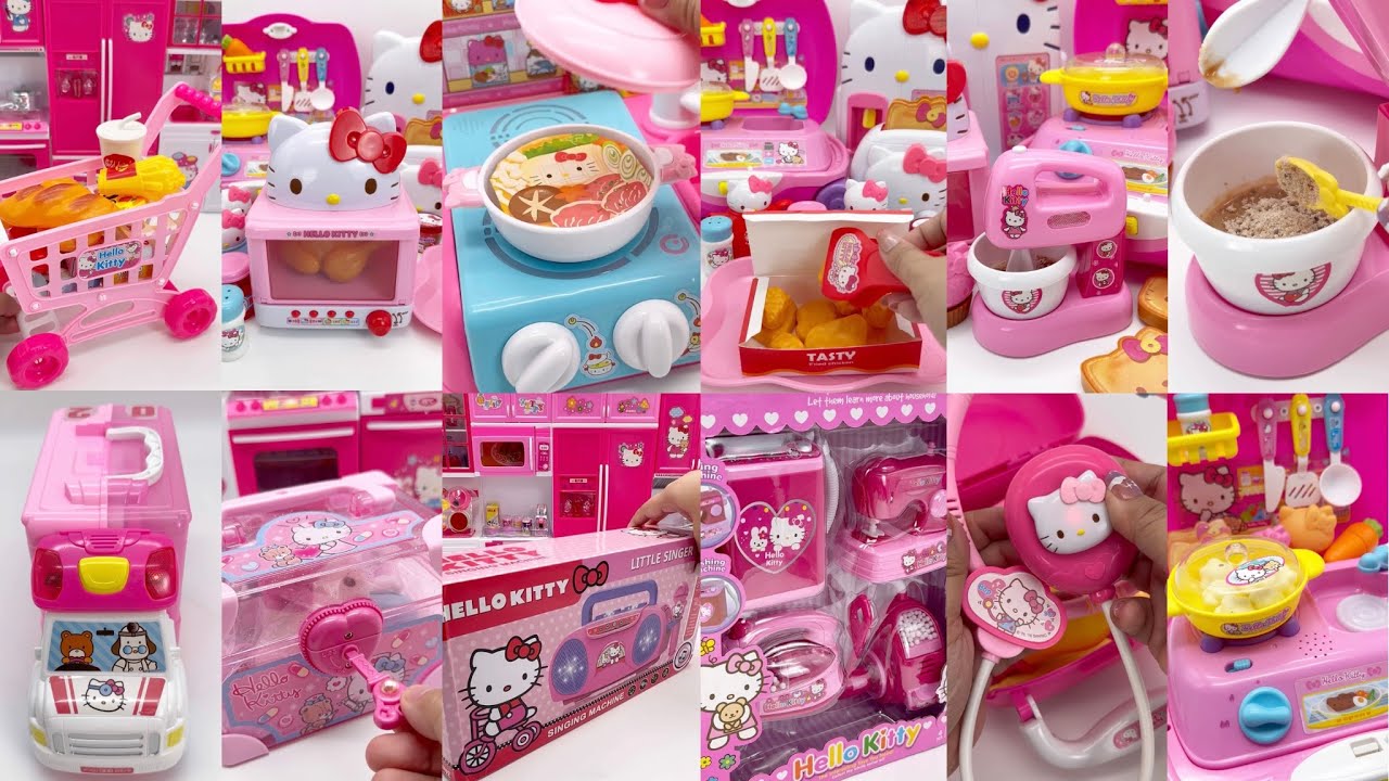 8 Minutes Satisfying with Unboxing Hello Kitty SHORTS Compilation ...