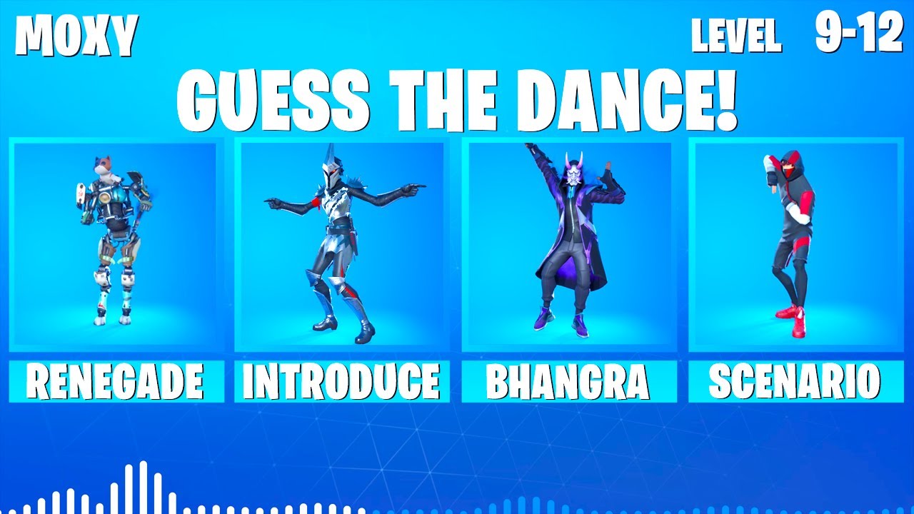 Guess The Fortnite Dance - Fortnite Challenge - YouTube
